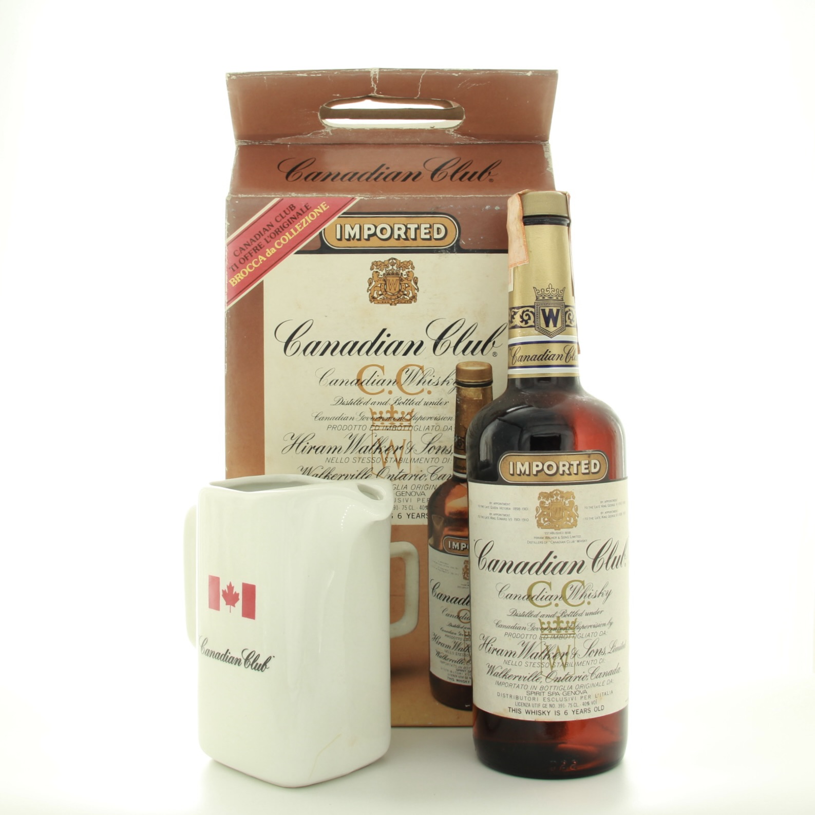 Canadian Club Imported 6 Year Old 1973 Gift Pack