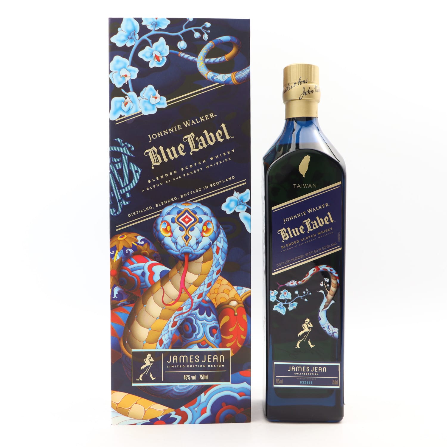 Johnnie Walker Blue Label James Jean Taiwan Limited Edition 75cl